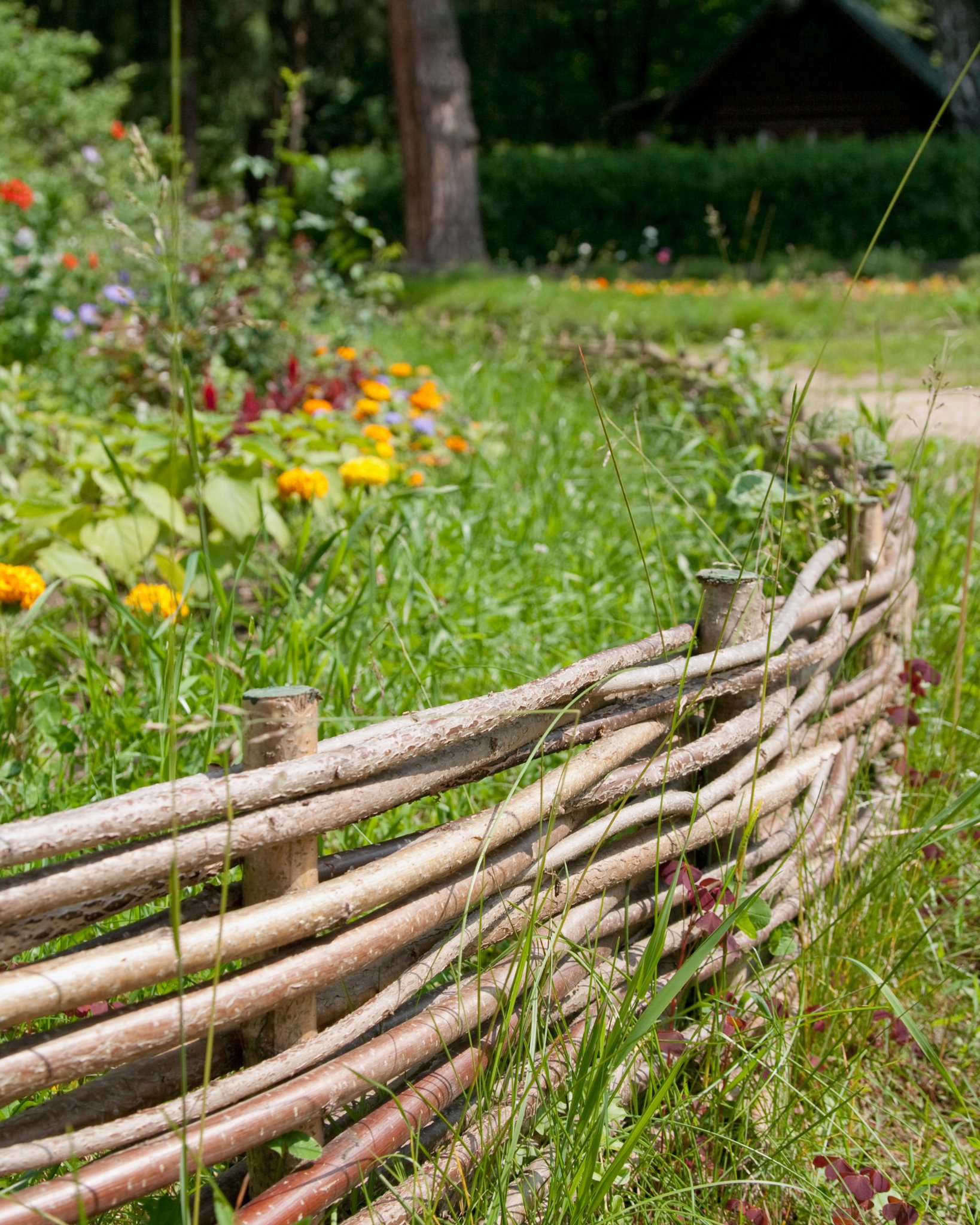 Crafting a Wattle Fence Using Branches: A Step-by-Step Guide - LeafyJournal